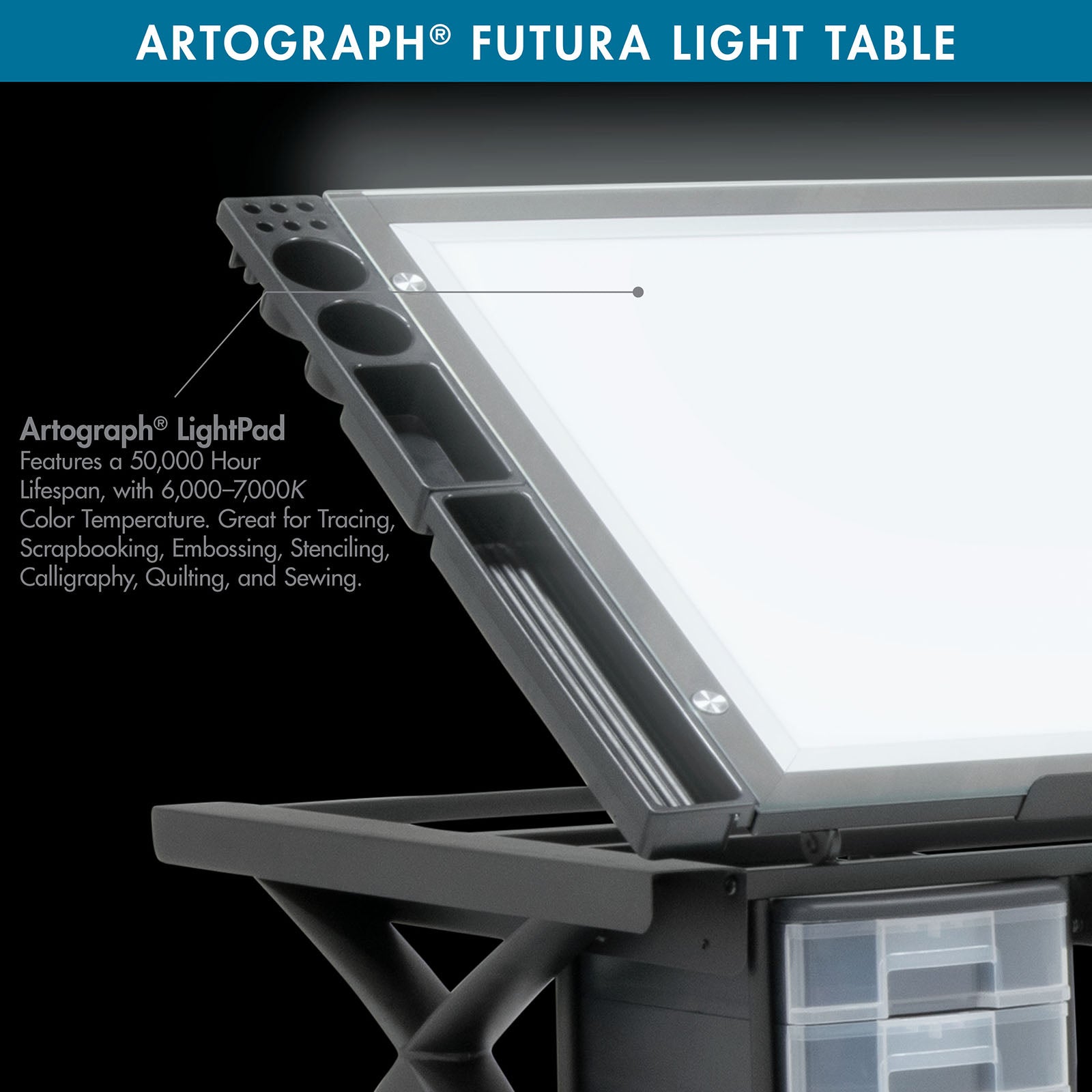 Artograph Futura Light Table - 10062 – Studio Designs