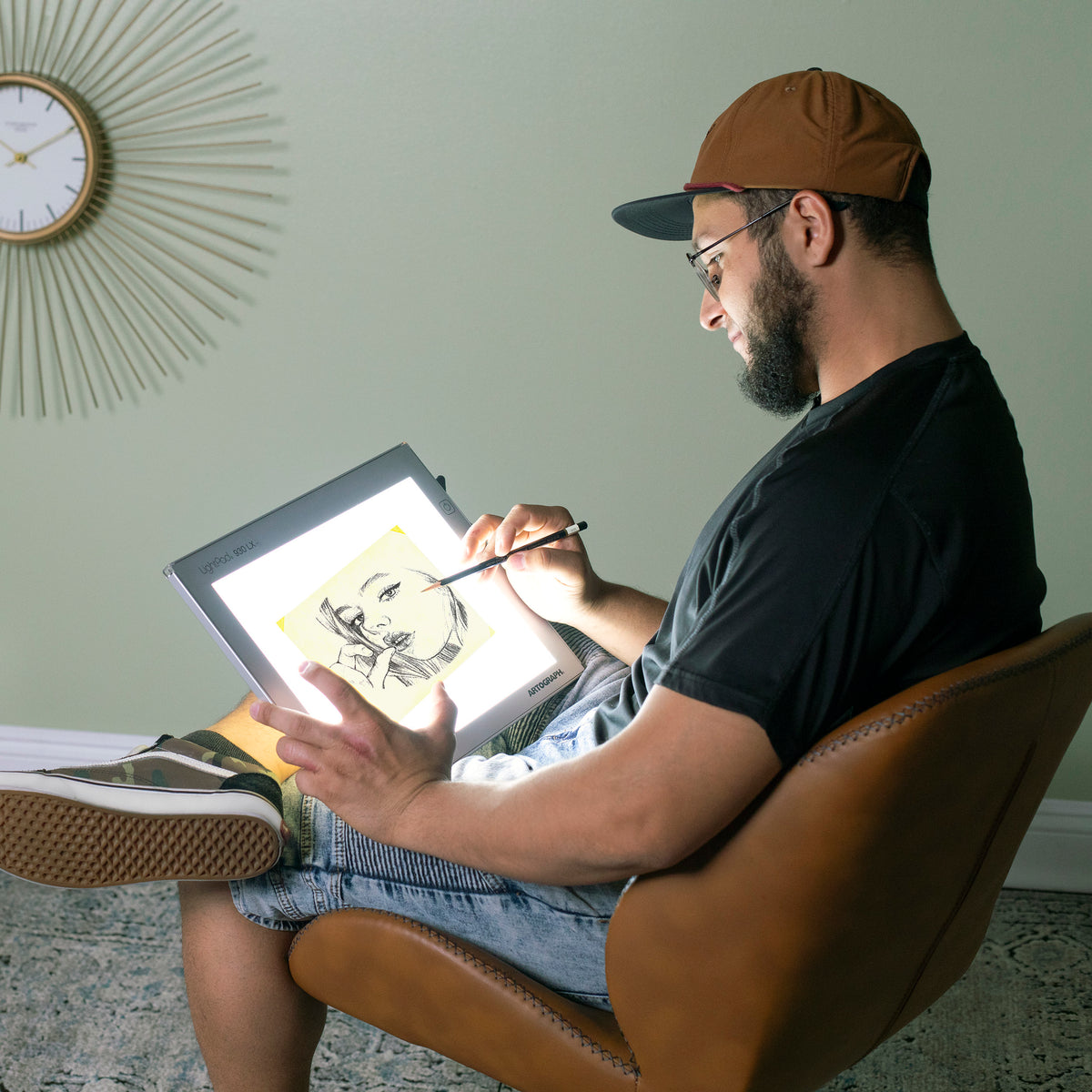 LightPad 930 LX-12" x 9" LED Light Pad for Artists, Drawing, Tracing ...