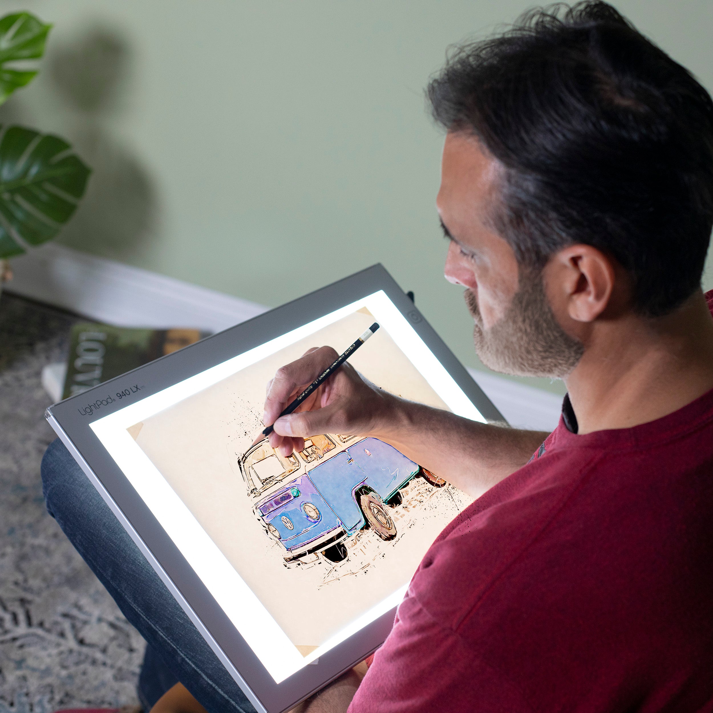 LightPad 940 LX -17" x 12" LED Light Box for Artists, Drawing, Tracing ...